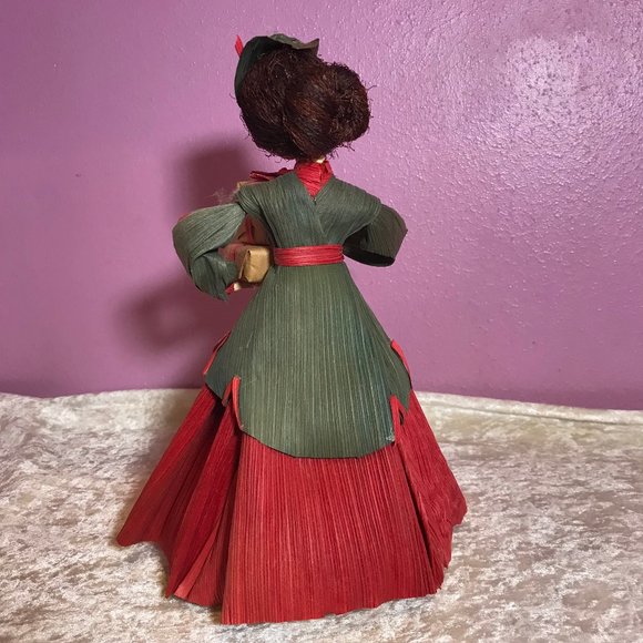 Judy Willis | Art | Christmas Cassie Corn Husk Doll By Judy Willis ...